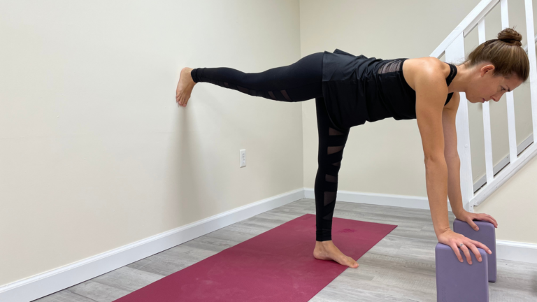 3 Tips for a Stable Warrior III: Using a Wall in Your Yoga Practice ...